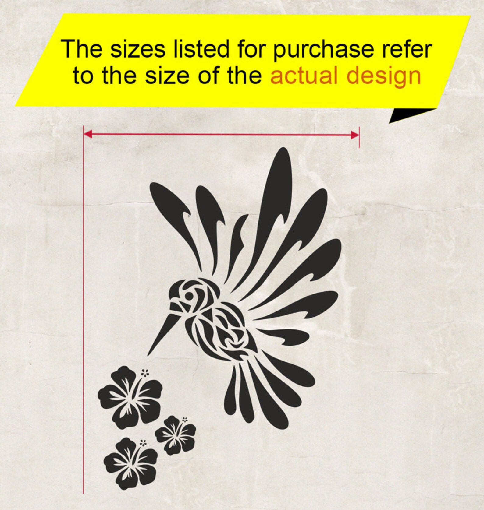 Colibri Stencil Reusable DIY Mylar Hummingbird Stencil Home - Etsy