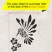 Colibri Stencil Reusable DIY Mylar Hummingbird Stencil Home - Etsy