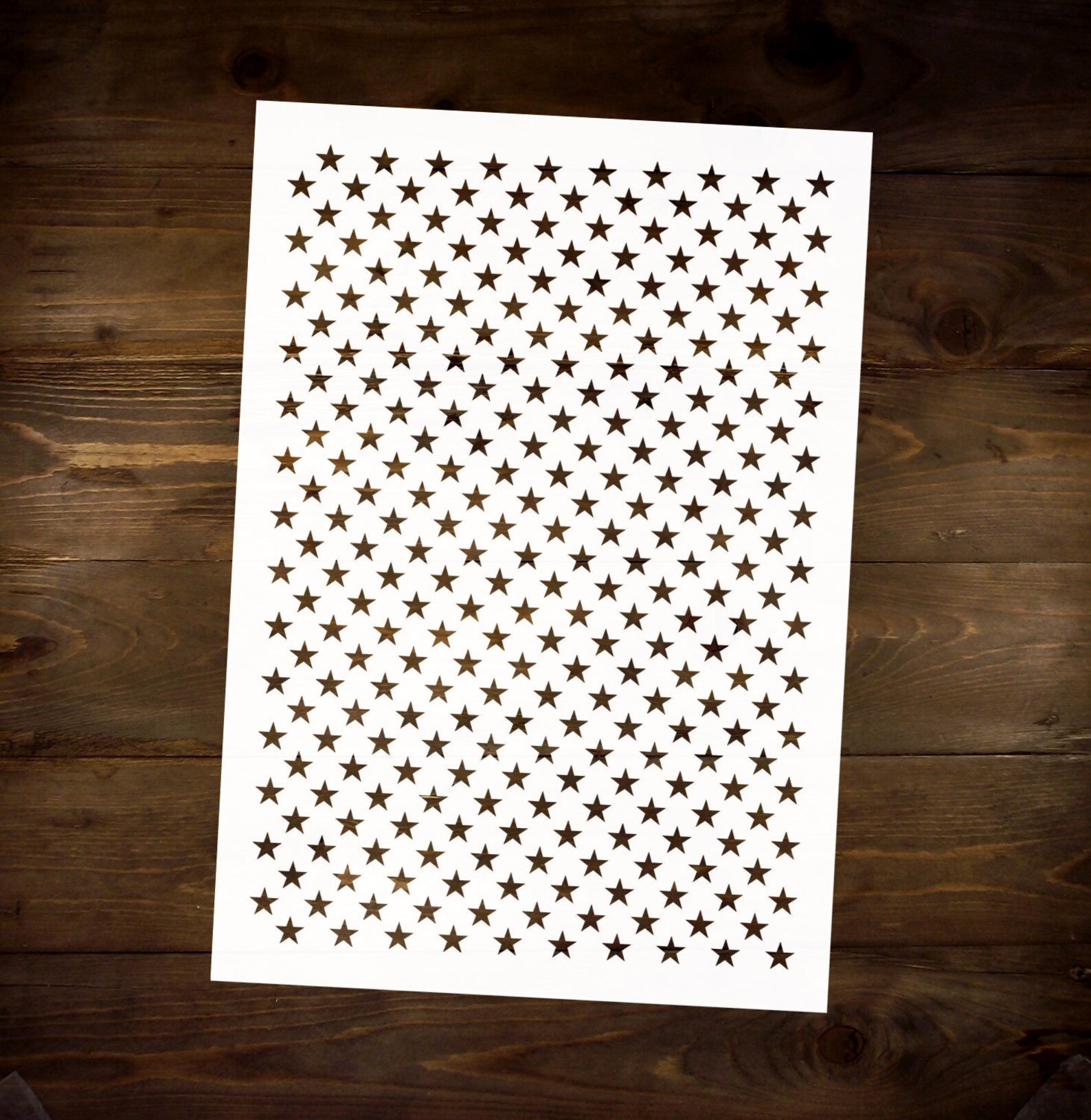 Tiny Stars Pattern Stencil Reusable DIY Craft Mylar Stencil - Etsy