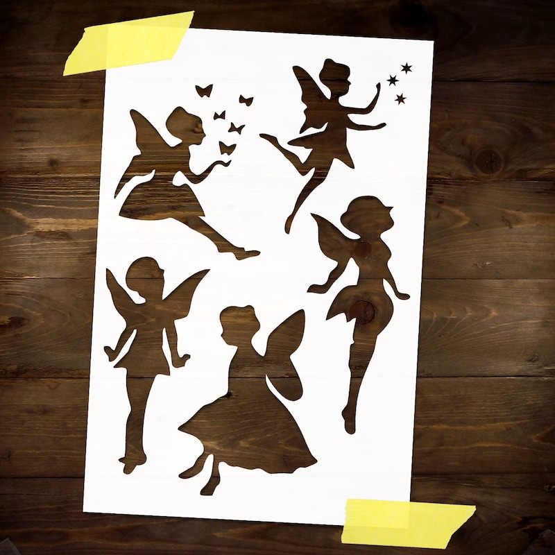 Fairy Stencils - Etsy
