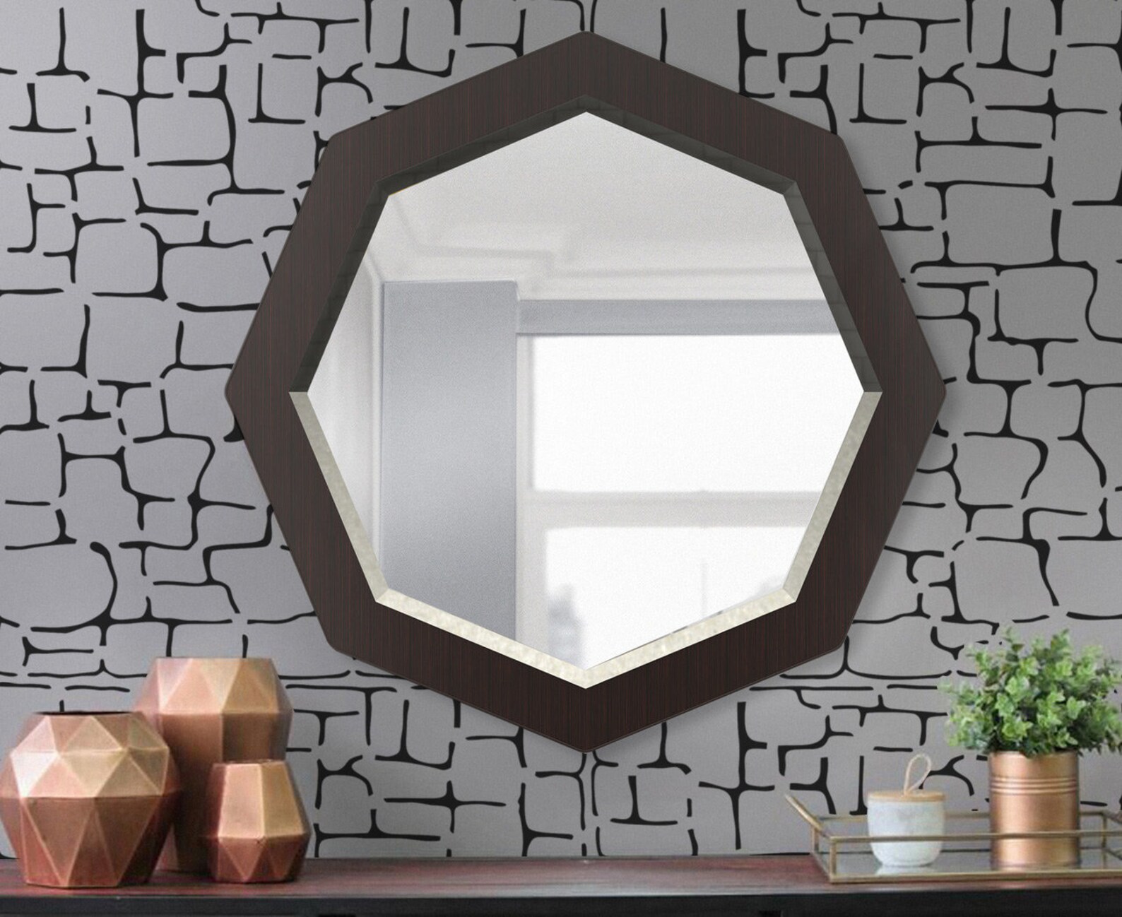 Stone Wall Pattern Stencil Digital Template SVG DXF EPS Png Files for ...