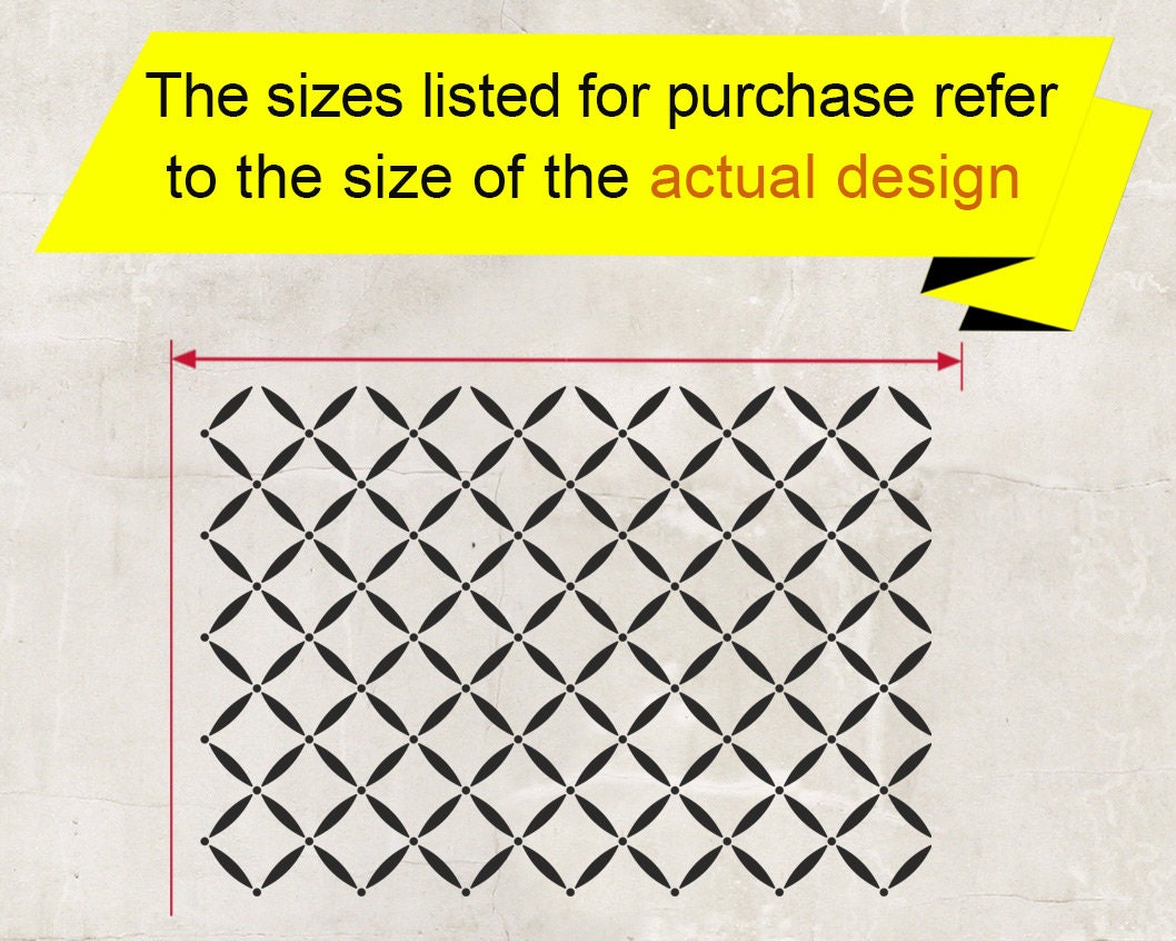 Mesh Pattern Stencil Reusable DIY Craft Mylar Stencil for - Etsy