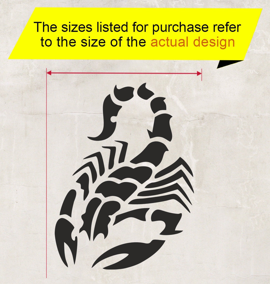 Scorpio Stencil Reusable DIY Craft Mylar Stencil Home Decor - Etsy