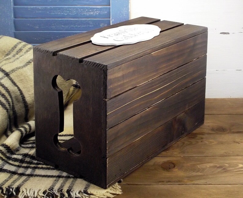 Dog Toy Box Personalized for Small and Medium Dog Toy Storage | Etsy