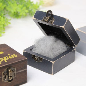 Personalised Pet Memorial Gift, Pet Fur Keepsake Box, Pet Loss Gifts ...