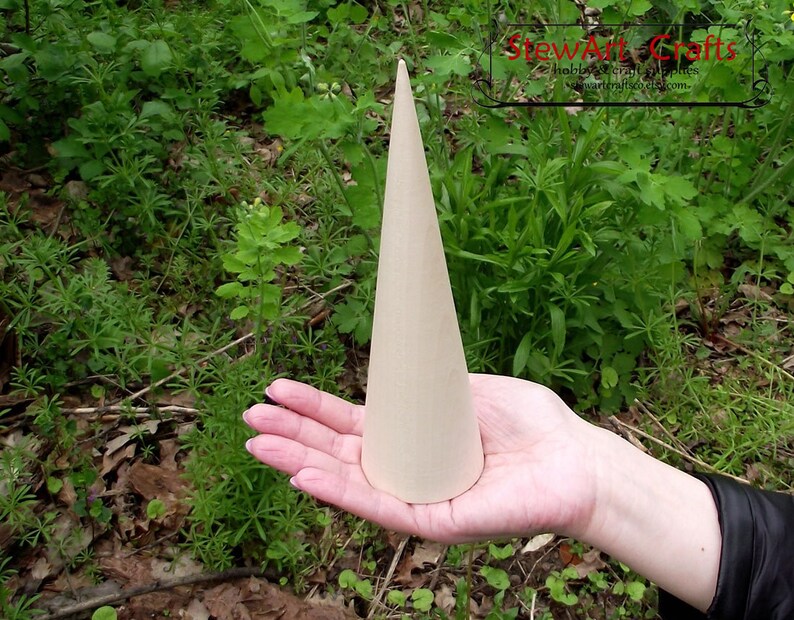 Big Wooden Cones 5 6 8 Wooden Ring Cones - Etsy
