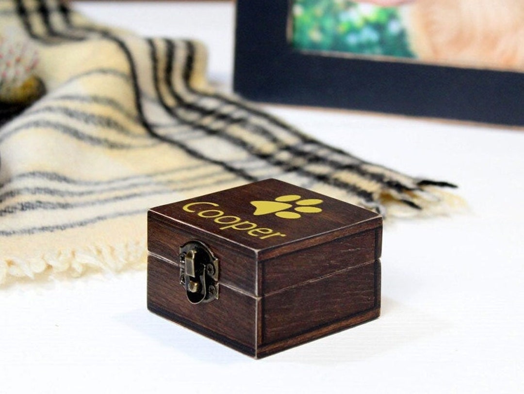 Personalised Pet Memorial Gift, Pet Fur Keepsake Box, Pet Loss Gifts ...