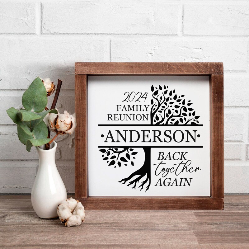 Family Reunion Sign - Etsy