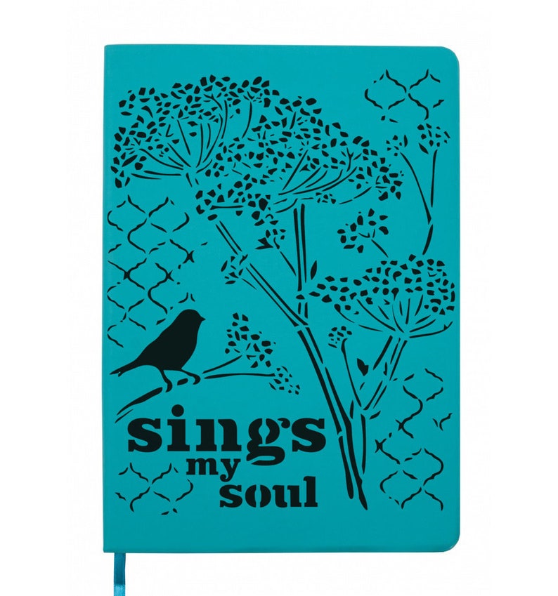 Sings My Soul Bird Stencil Reusable DIY Craft Mylar Stencil - Etsy