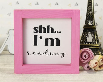Reading Corner Sign - Etsy