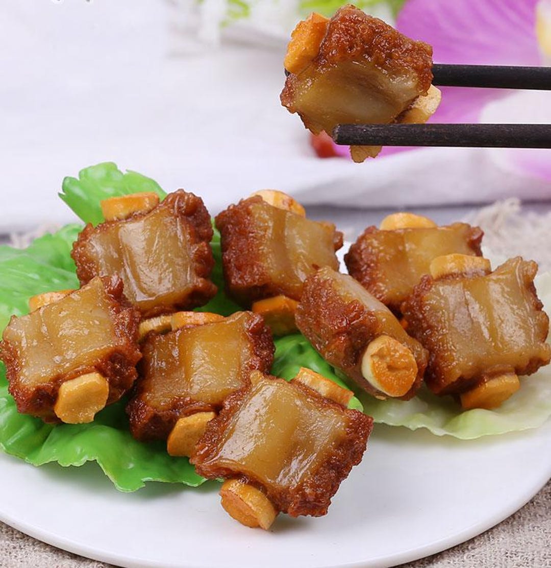 Fake Barbecue Pork Ribs Model,simulated Vegetables Meat Ornaments ,fake ...
