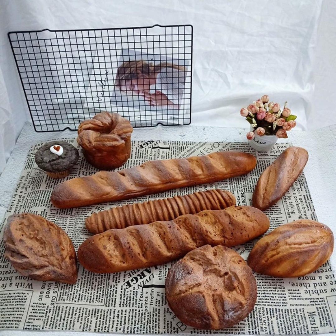 Fake Long Bread,simulated Soft Baguette,food Model,cooking Teaching ...