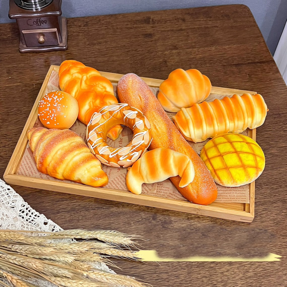 Fake Bread Model,simulated Soft Cake Toast,fake Food Model Children's ...