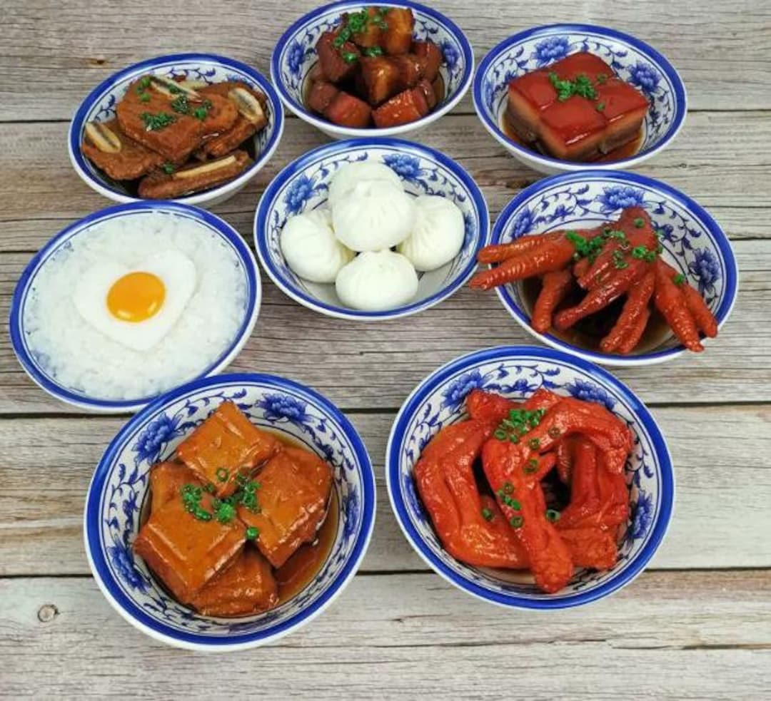 Fake Food Model,simulated Delicious Dish, Fake Rice Egg, Cooking ...