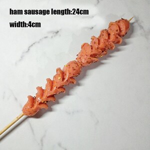 Fake Sausage Model,simulated Roasted Crispy Ham Sausage,fake Food ...