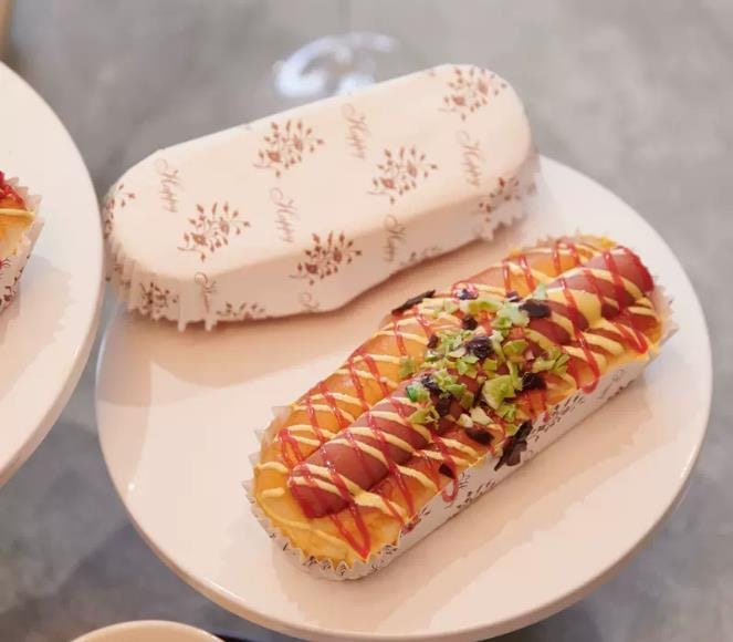 Fake Bread Model,simulated Hot Dog Cuisine,fake Food Model Fake Food ...