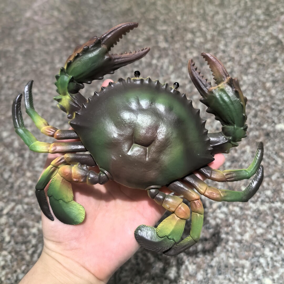 Fake Plastic Crabs,simulated Big Crab,marine Animals,food Model Props ...