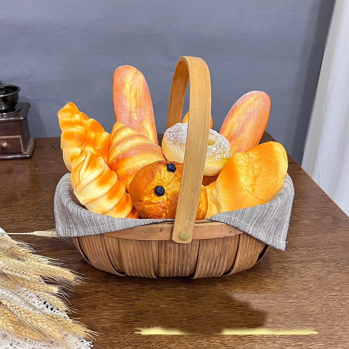 Fake Bread Model,simulated Soft Cake Toast,fake Food Model Children's ...