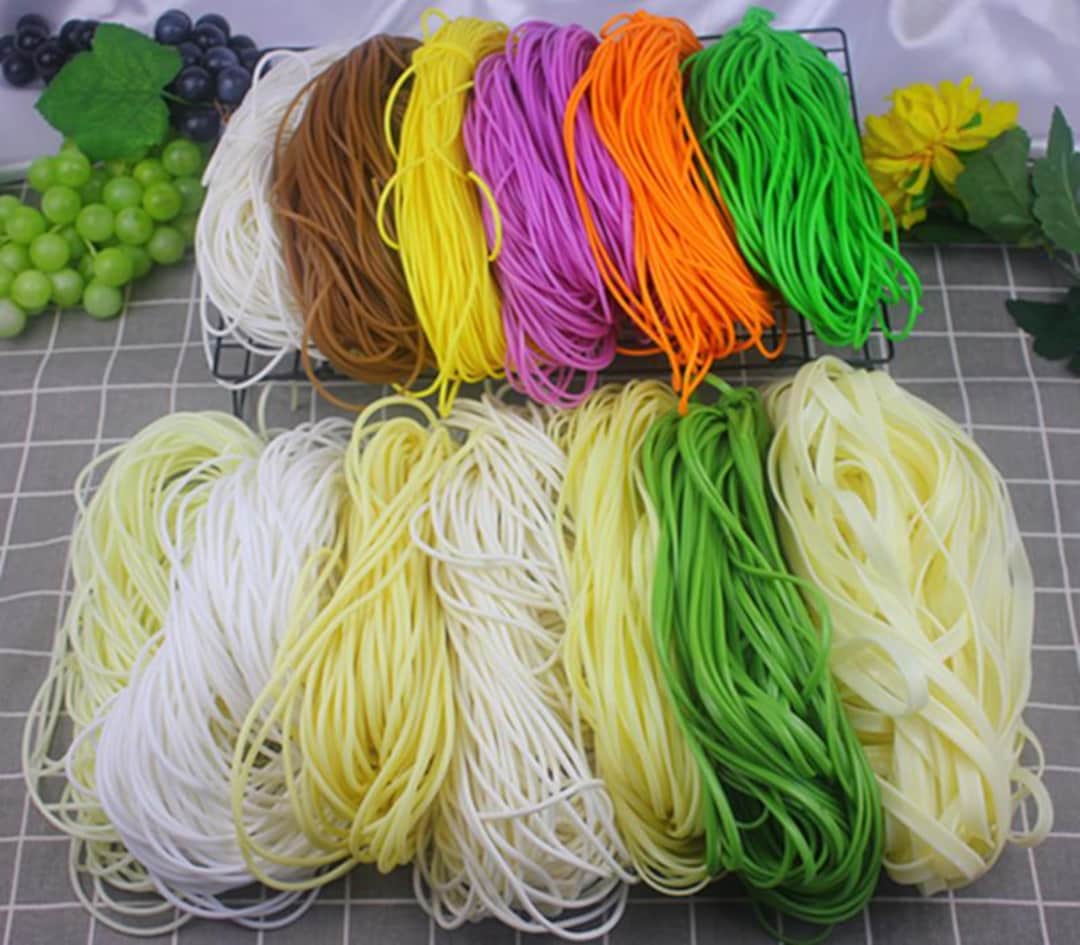 Fake Colorful Noodles Model,simulated Spaghetti,fake Food ,elastic ...