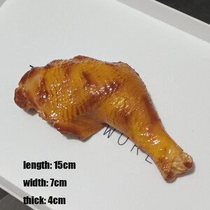 Fake Roast Chicken Legs Model,simulated Vegetables Large Chicken Leg ...