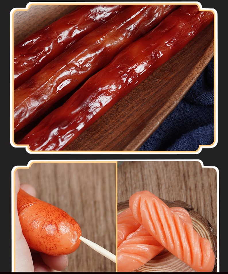 Fake Sausage Model,simulated Roasted Crispy Ham Sausage,hot Dog,fake ...