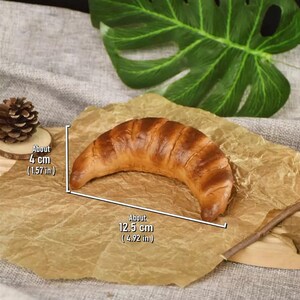 Fake Soft Bread Model,simulated Croissant Cake,fake Food, Child's Toy ...