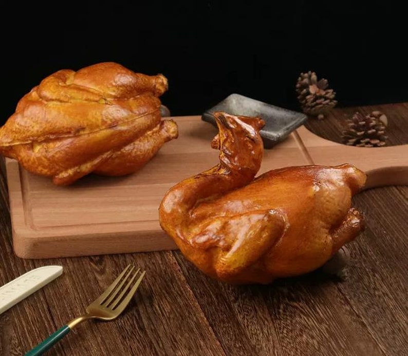 Fake Roast Chicken Model,simulated Roast Duck ,fake Food ,cooking ...