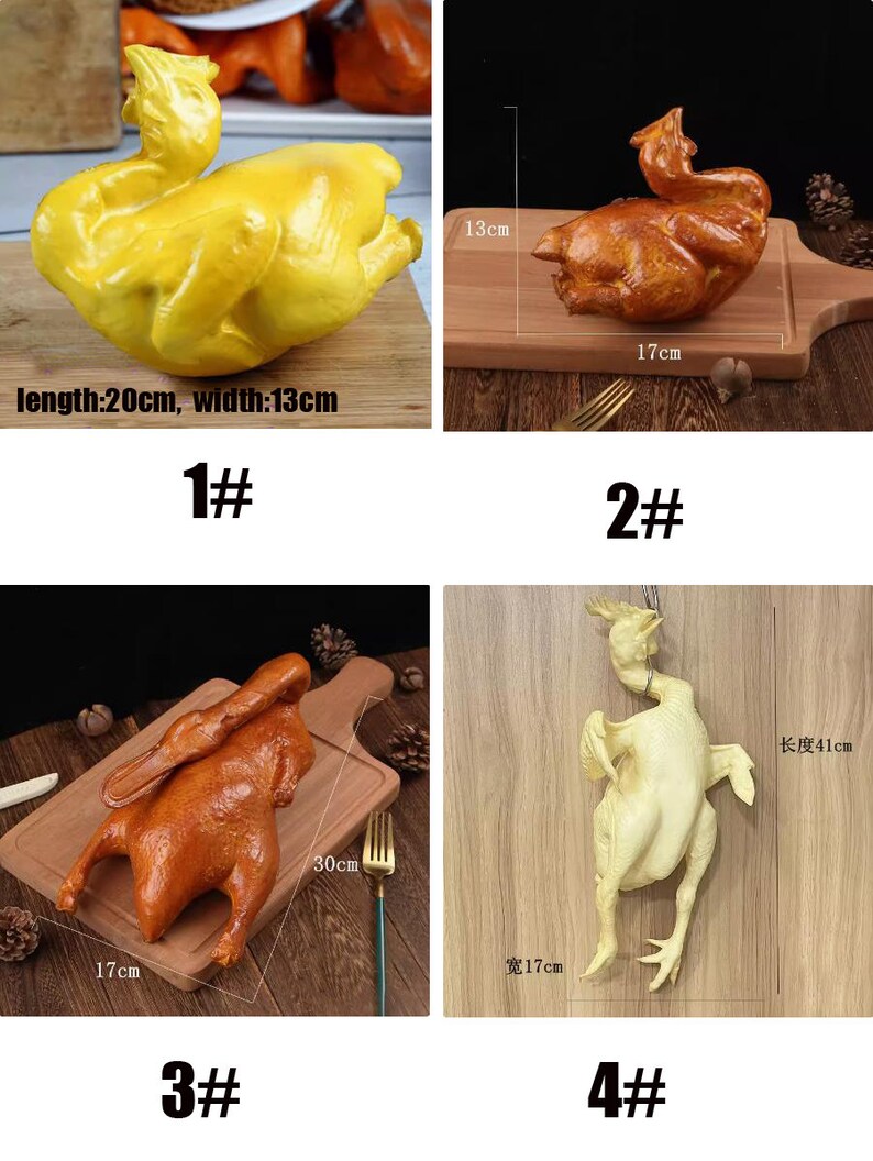 Fake Roast Chicken Model,simulated Roast Duck ,fake Food ,cooking ...