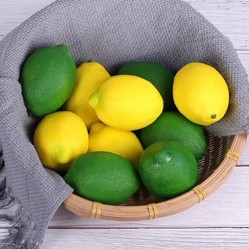 Realistic Fake Lemons - Etsy