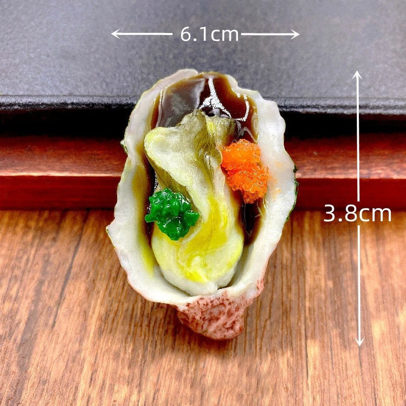 Fake Barbecue Oysters Scallop Model,simulated Aquatic Seafood,fake Food ...