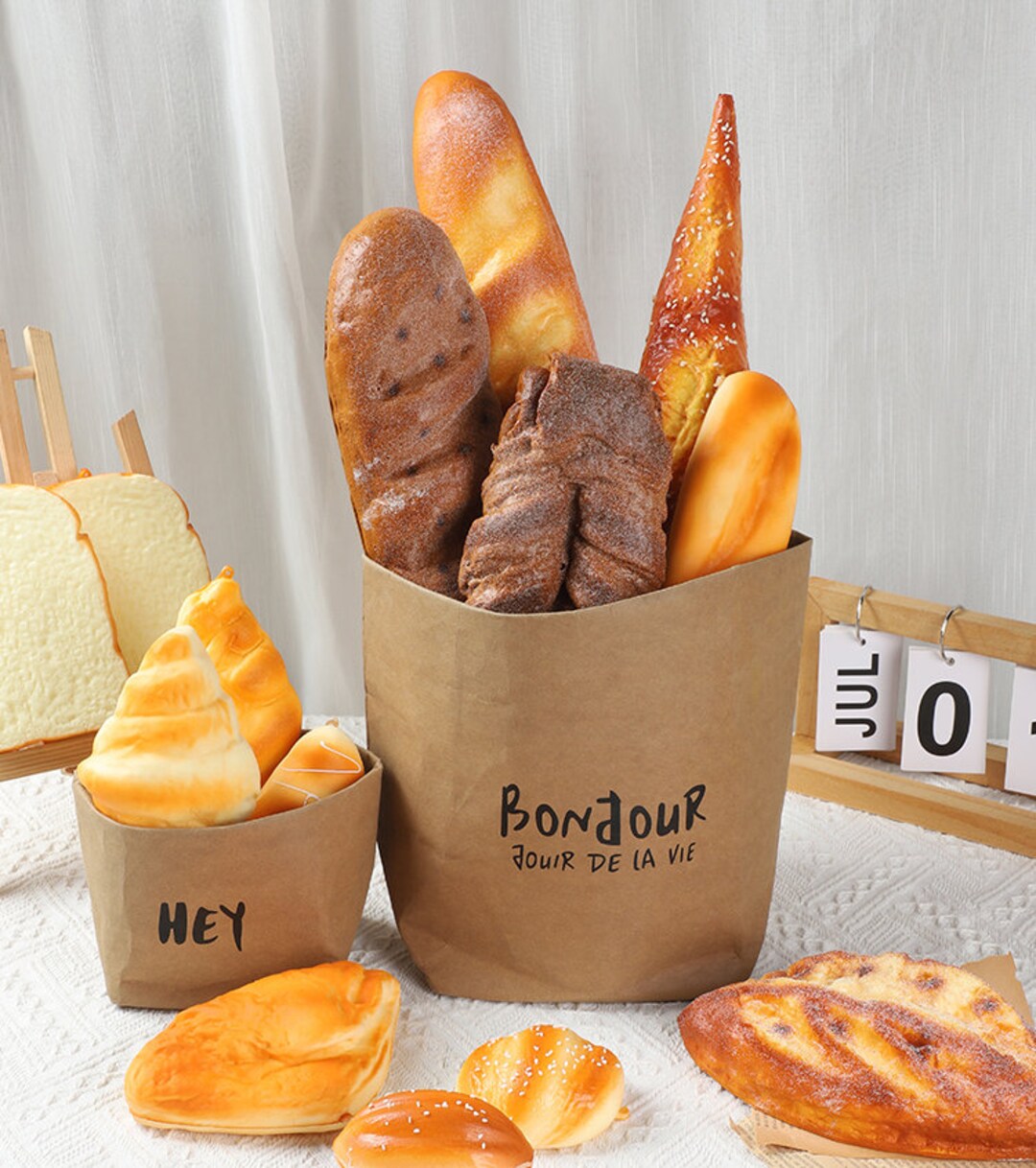 Fake Rye Bread Model,simulated Soft Fragrant Cake Toast,dharma Stick ...