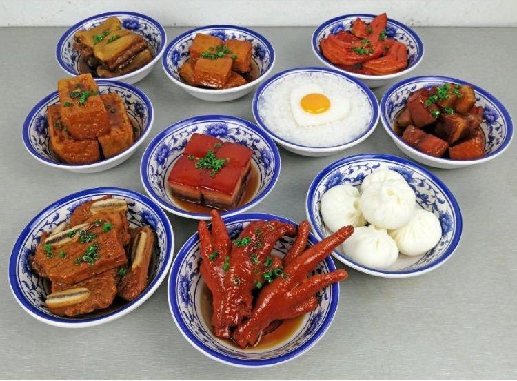 Fake Food Model,simulated Delicious Dish, Fake Rice Egg, Cooking ...
