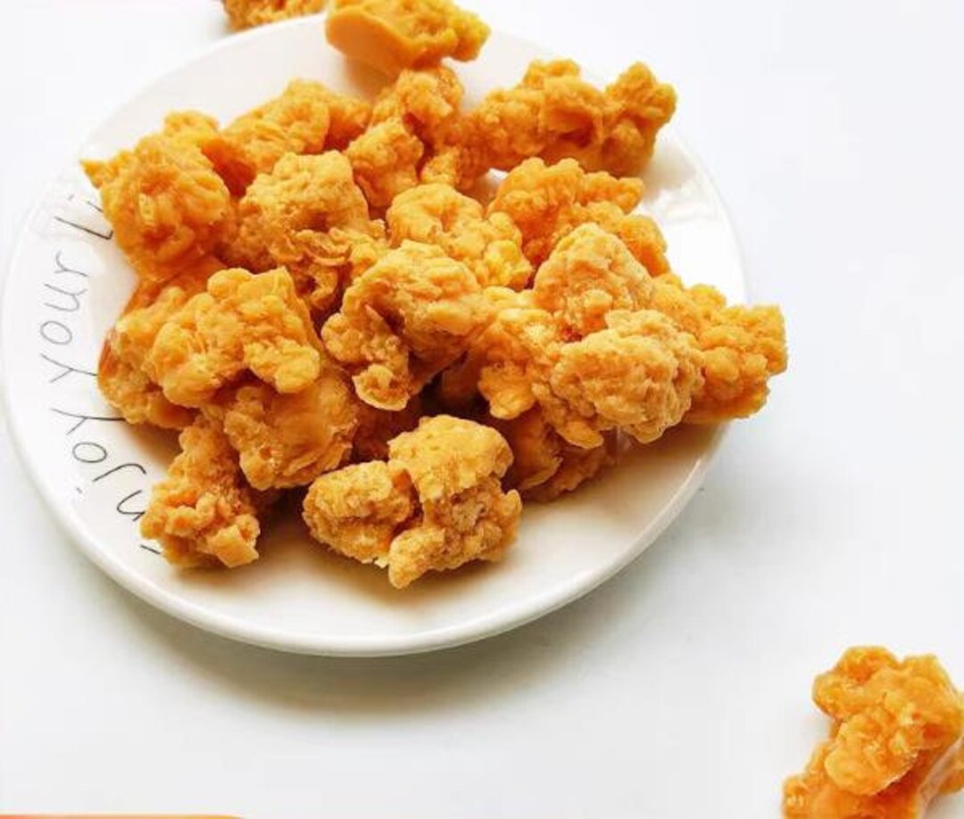 Simulated Chicken Rice Flower Fake Fried Chicken Nuggets Model ...