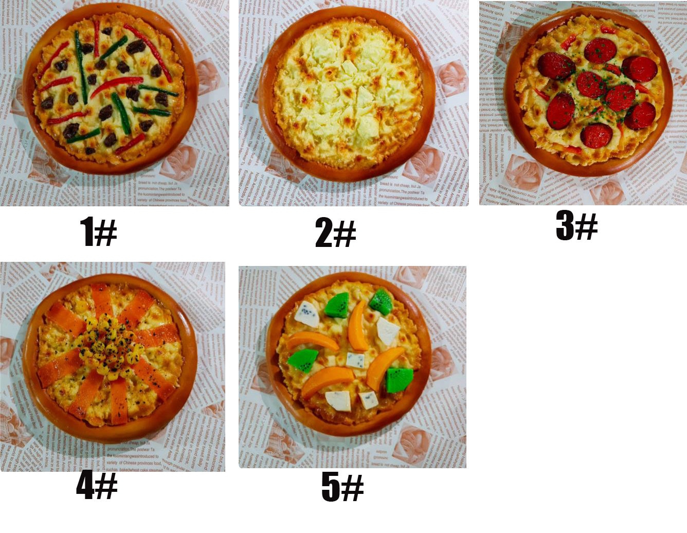 Fake Pizza Model,simulated Food Props,fake Round Model Food Model ...