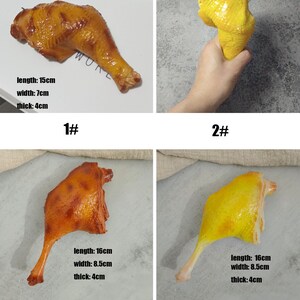 Fake Roast Chicken Legs Model,simulated Vegetables Large Chicken Leg ...