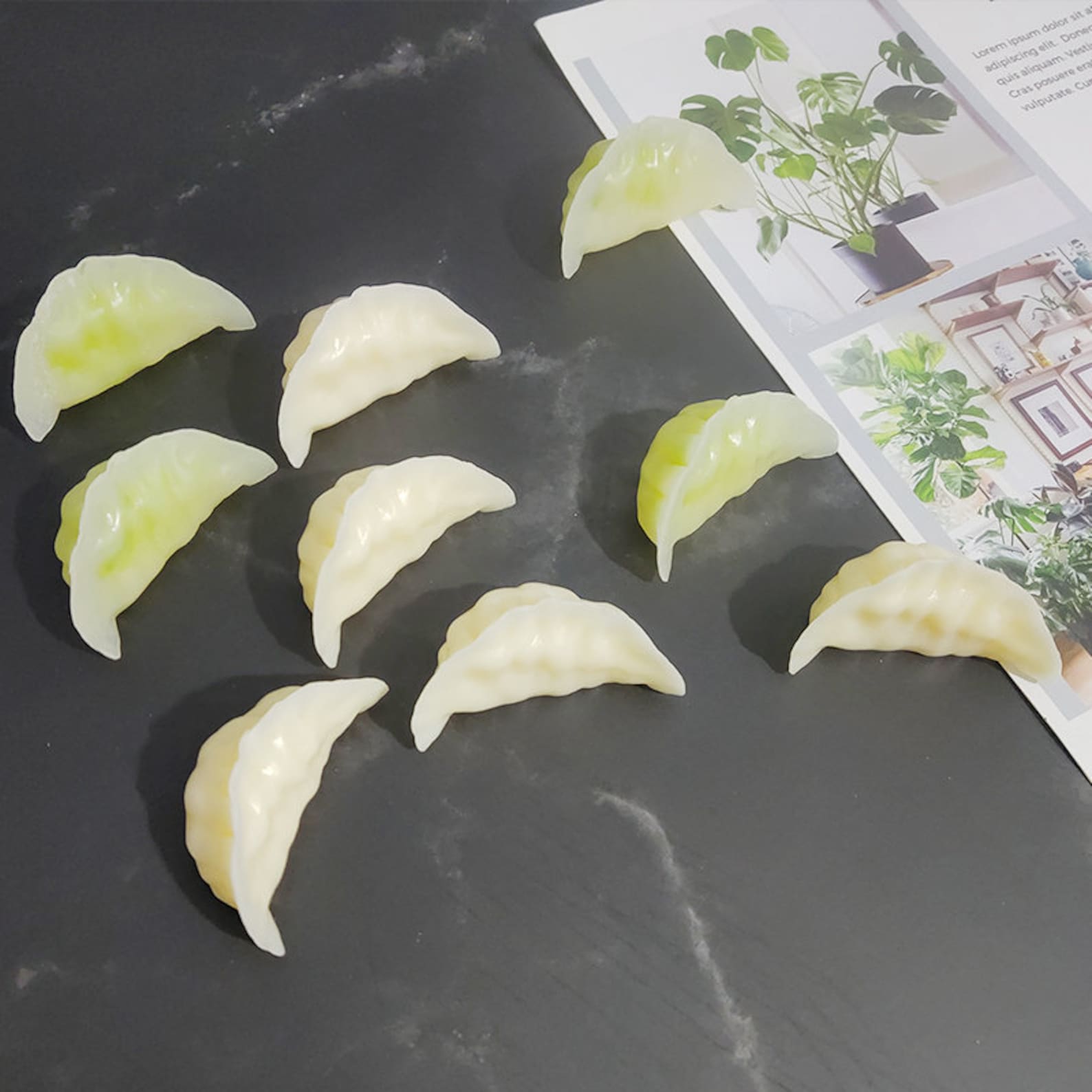 Fake Dumplings,simulated Chinese Steamed Dumpling,food Model Props ...