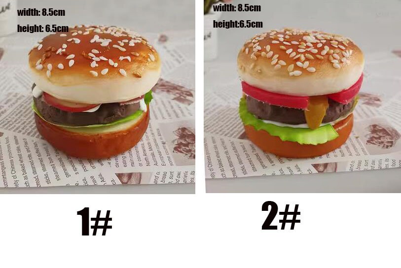 Fake Beef Hamburg Model,simulated Sandwich Fried Chicken,fake Food ...