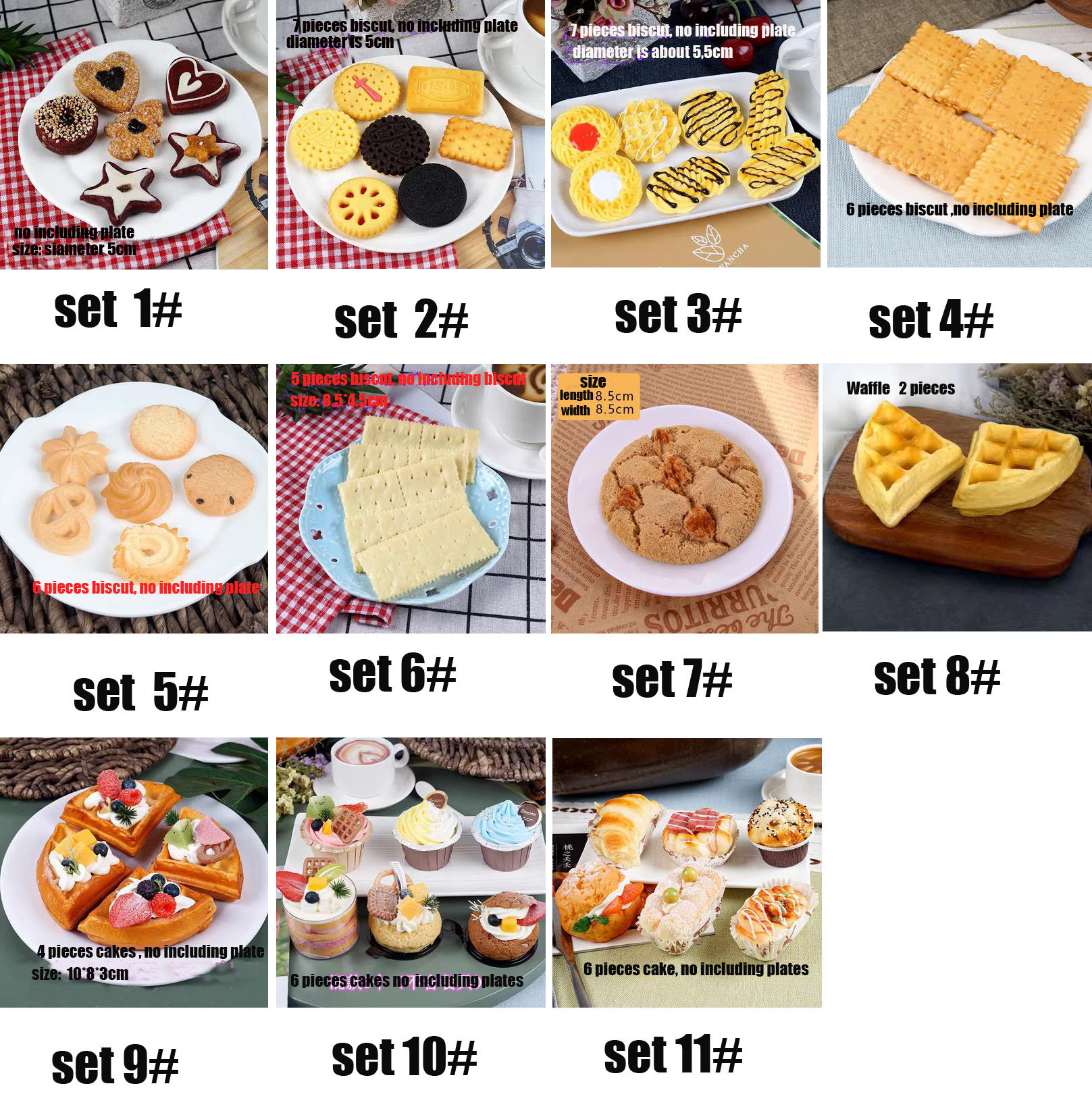 Fake Chocolate Sandwich Cookies Biscuit Model ,simulated Dessert ...