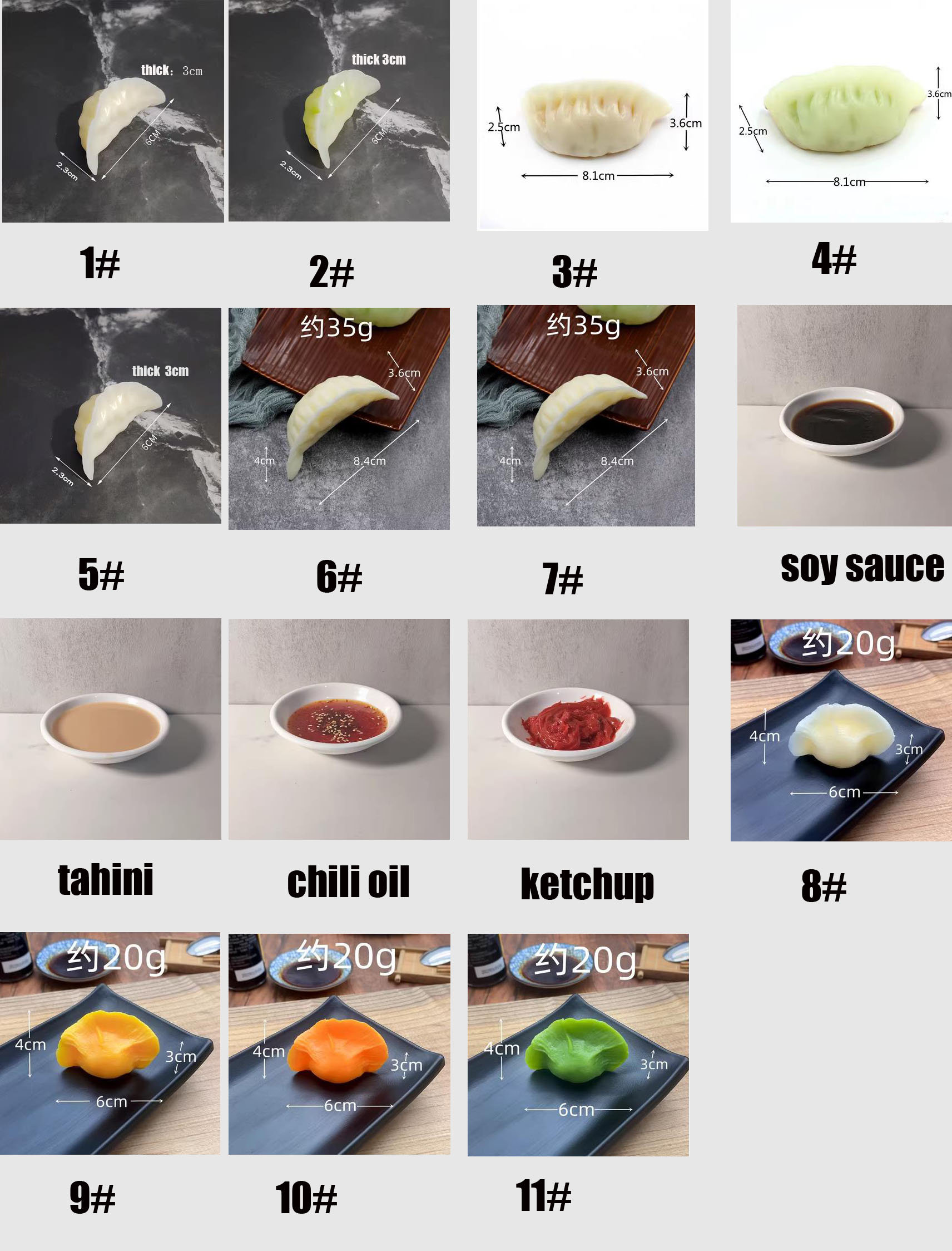 Fake Dumplings,simulated Chinese Steamed Dumpling,food Model Props ...