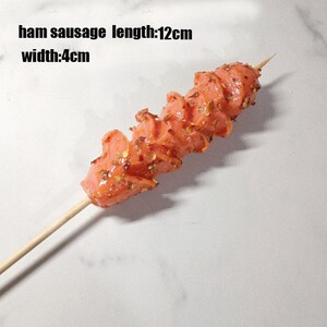 Fake Sausage Model,simulated Roasted Crispy Ham Sausage,fake Food ...