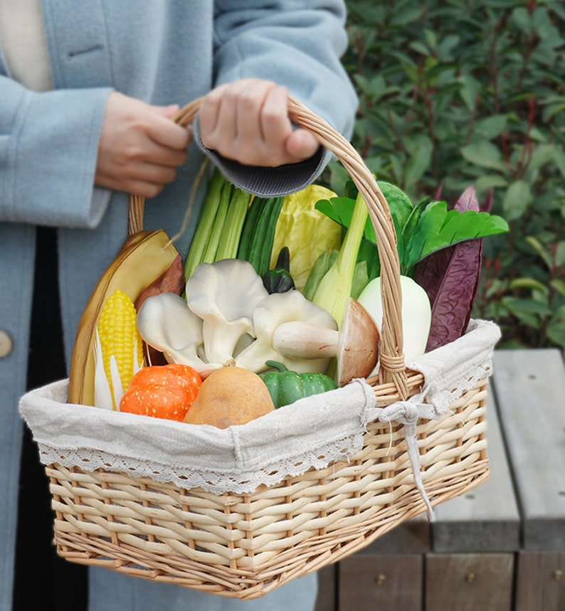 Fake Vegetables Cucumber Eggplant Model, Simulated Onion Cabbage Pepper ...