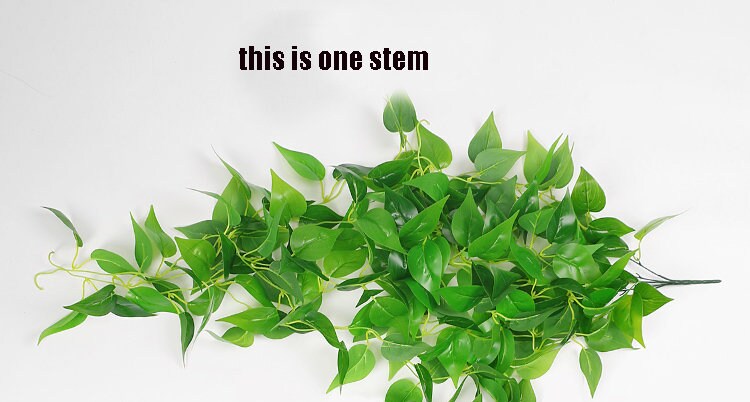 Artificial Flower Plants Vine for Wedding Home Room Wall Hanging Flower ...