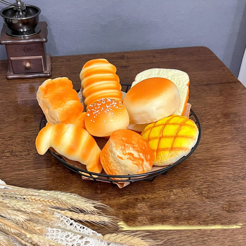 Fake Bread Model,simulated Soft Cake Toast,fake Food Model Children's ...