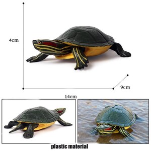 Simulated Turtle Model,fake Plastic Soft-shelled Turtle for Outdoors ...