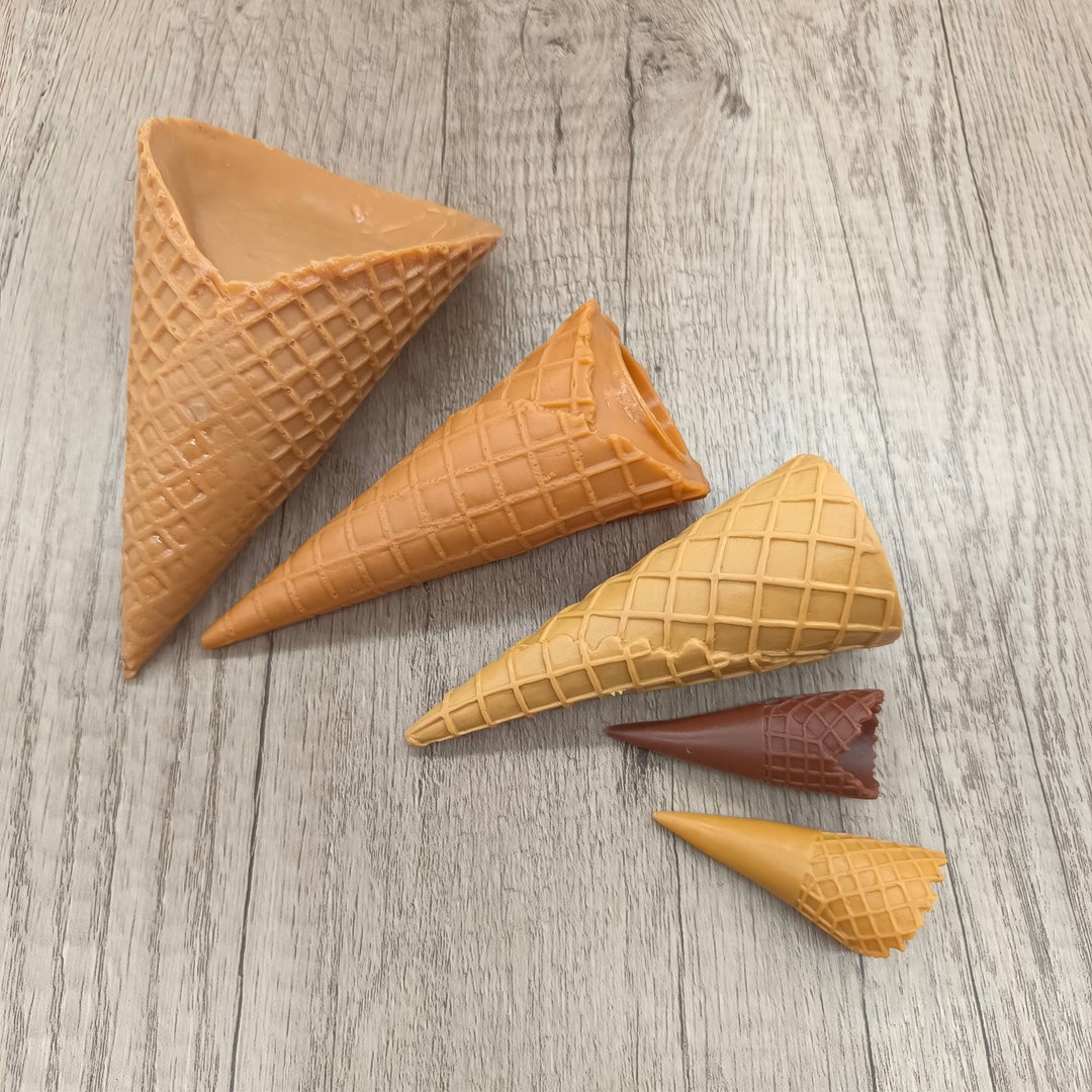 Simulated Ice Cream Crispy Tube Model,fake Sweet Rolls Cute Dessert ...