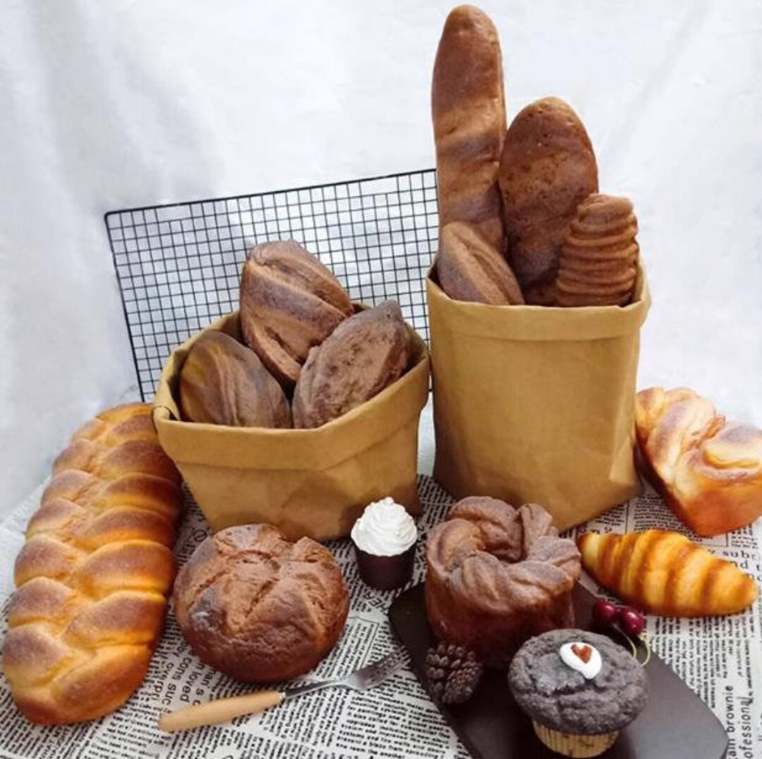 Fake Bread Model,simulated Soft Fragrant Cake,fake Food Model Children ...
