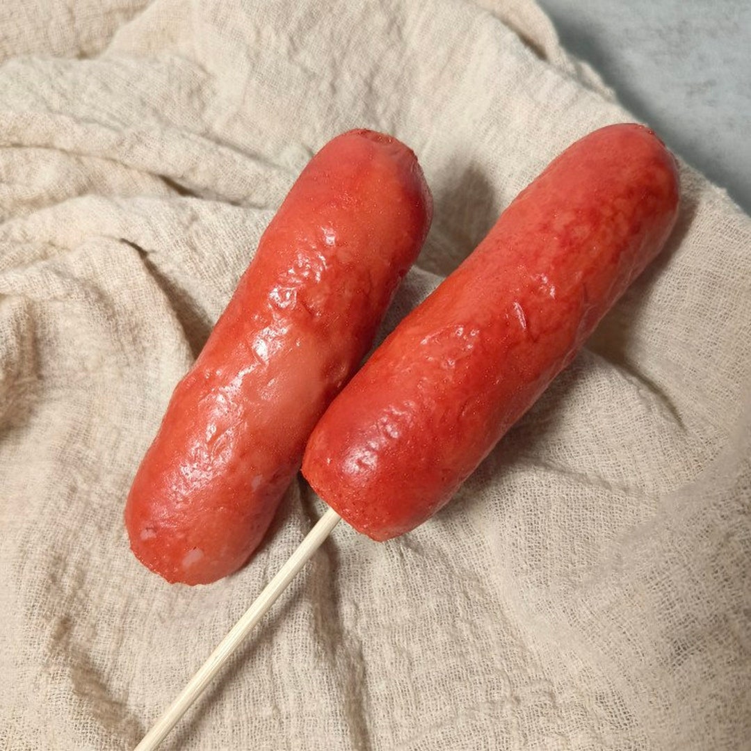 Fake Sausages,simulated Roasted Crispy Ham Sausage,food Model Props ...