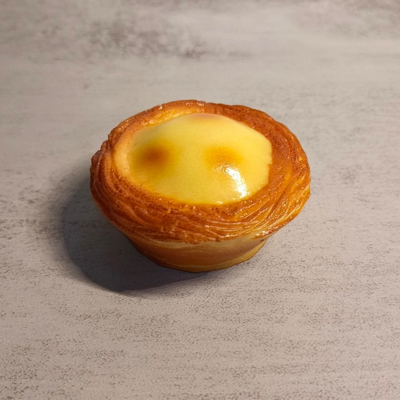 Fake Fruit Egg Tart Fake Cake Model,simulated Mango Bread Dessert ,fake ...