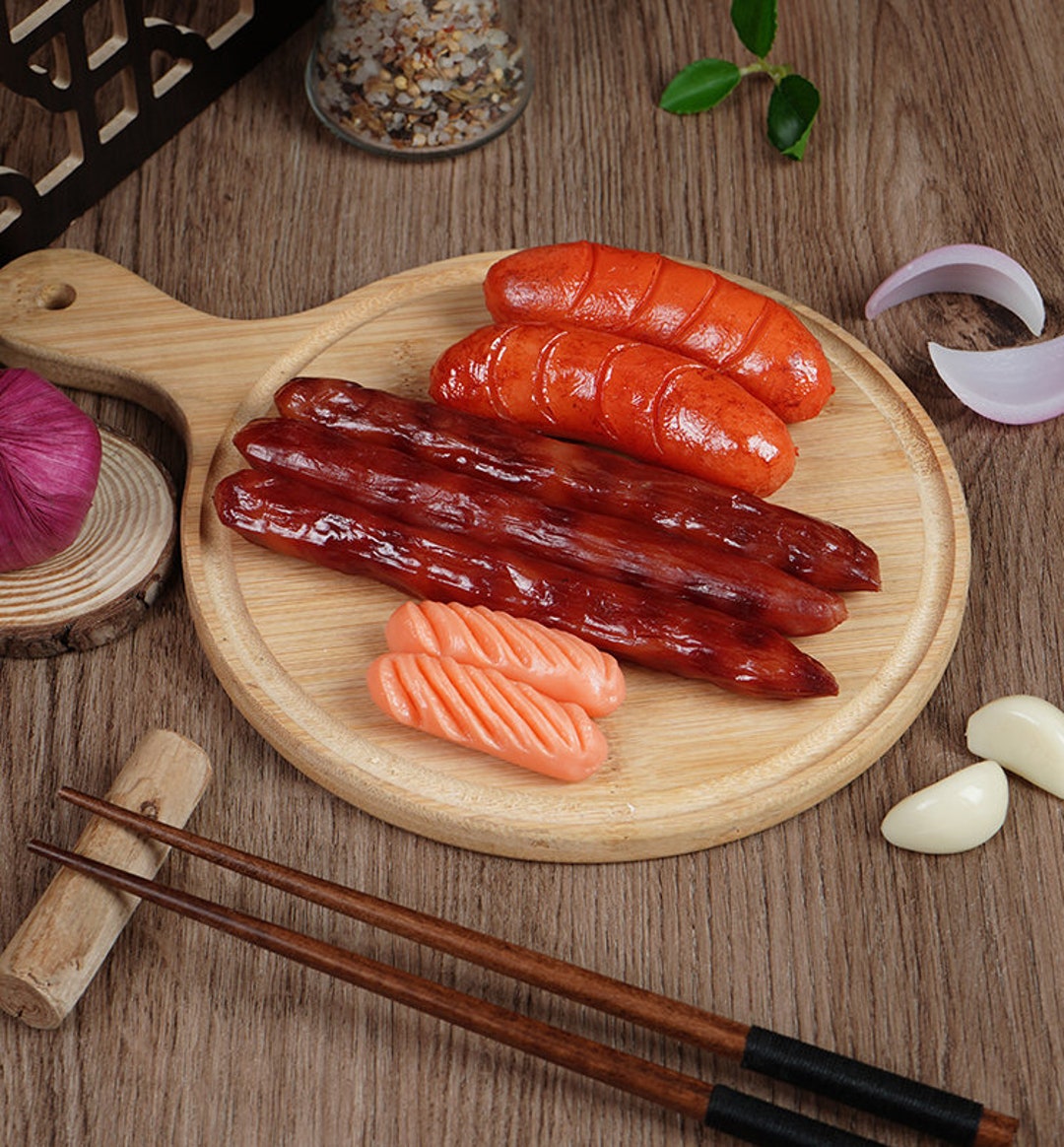 Fake Sausage Model,simulated Roasted Crispy Ham Sausage,hot Dog,fake ...