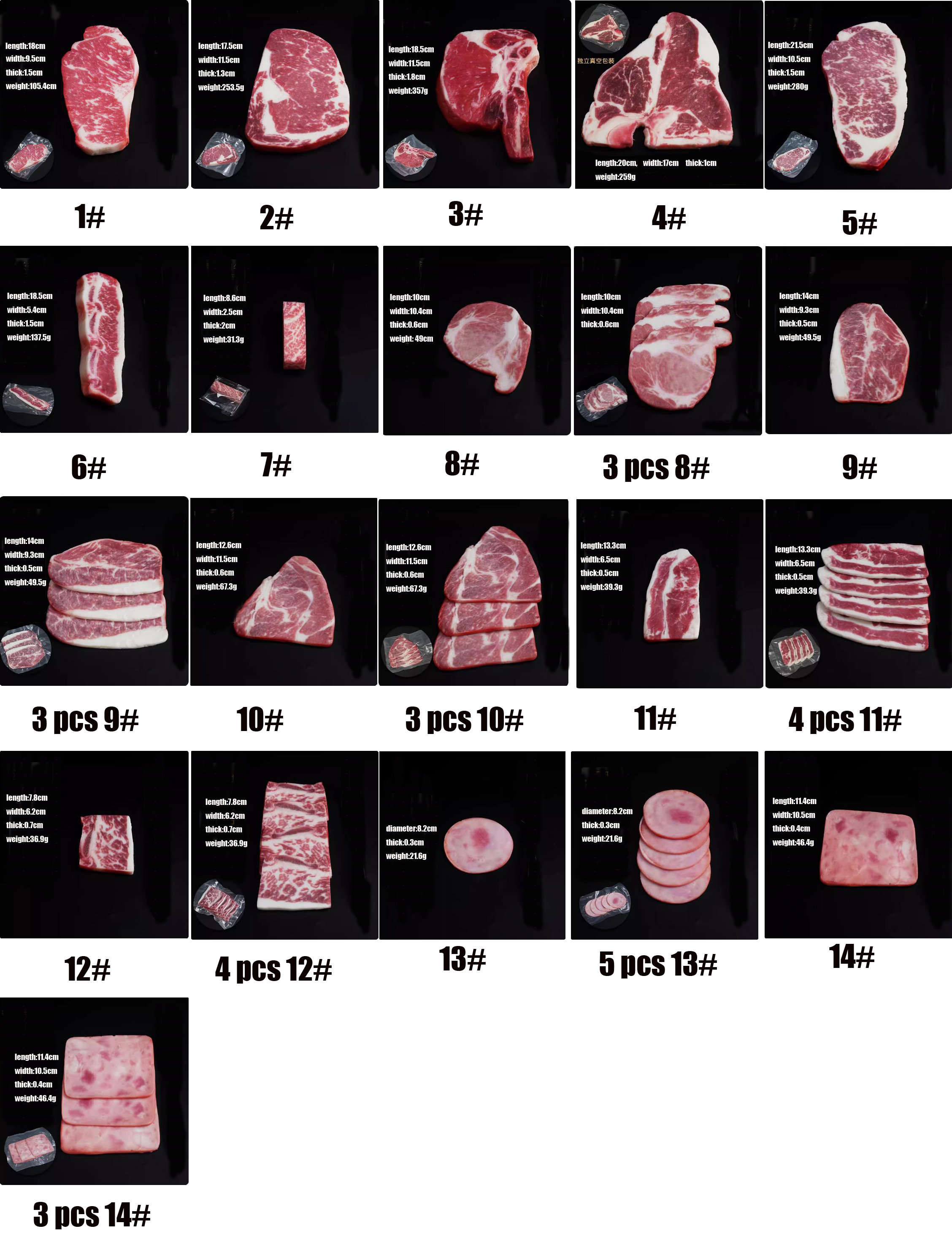 Fake Fresh Steak,simulated Raw Beef Slices,barbecue Slice,food Props ...